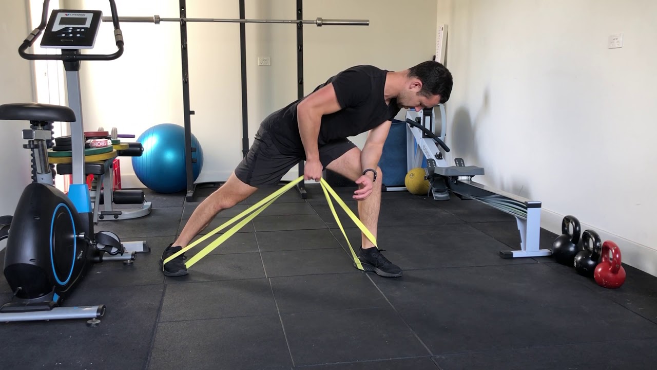 Band 1-Arm Bent Over Row - YouTube