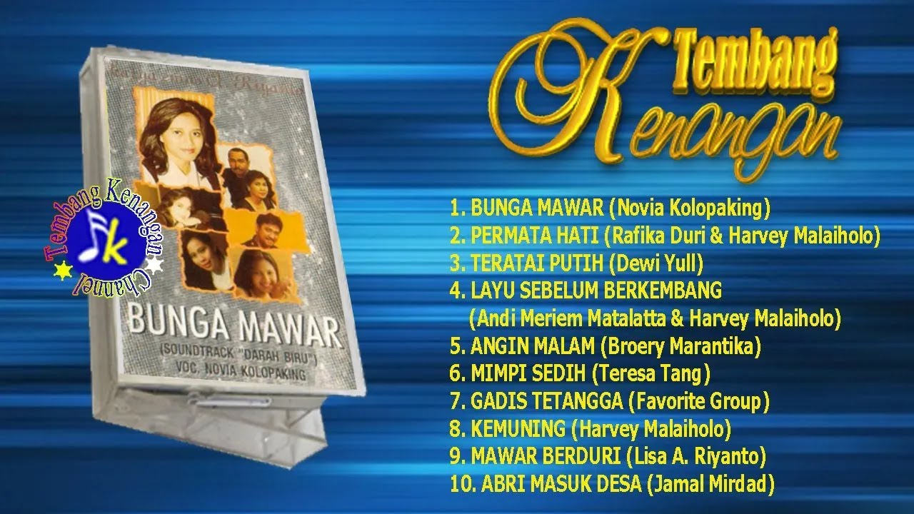 Karya Emas A Riyanto_Bunga Mawar (1997) Full Album - YouTube