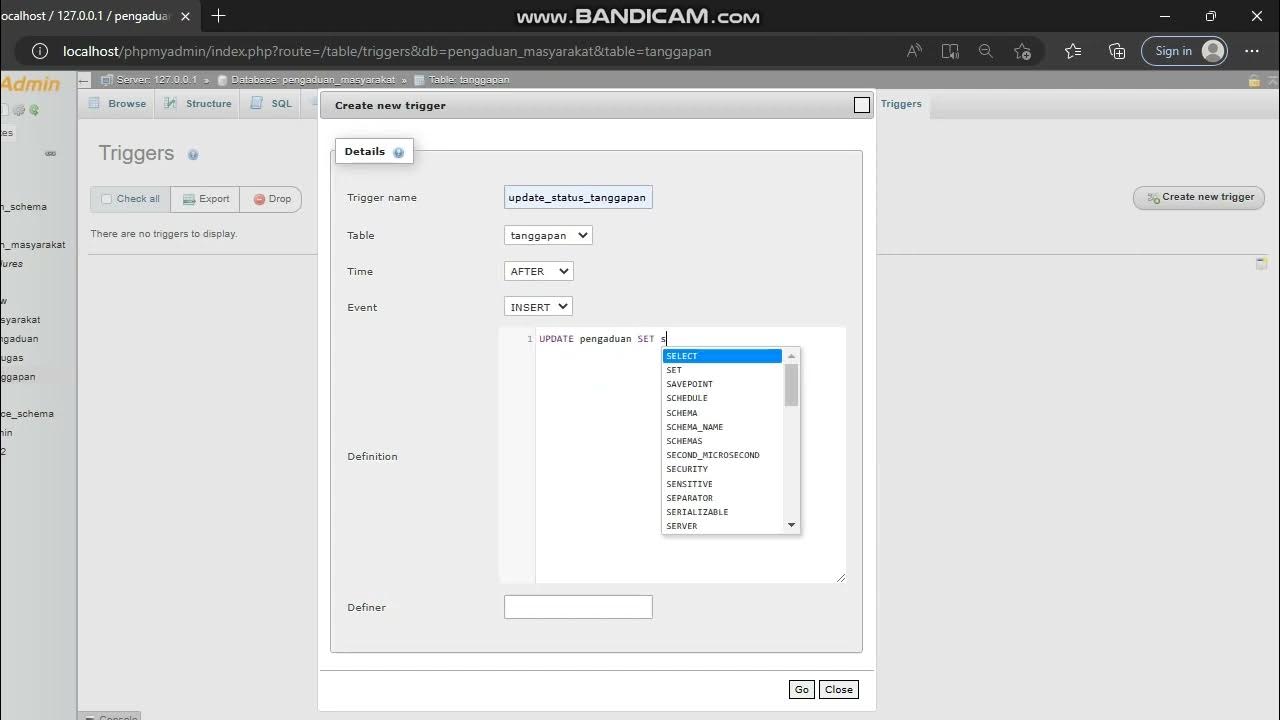 Fungsi Triggers - YouTube