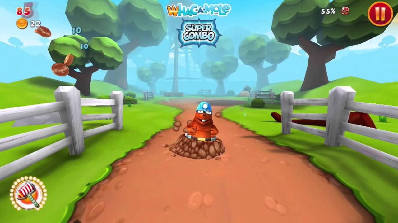 WHAC A MOLE - Walkthrough Part 1 (iPhone Gameplay) - YouTube
