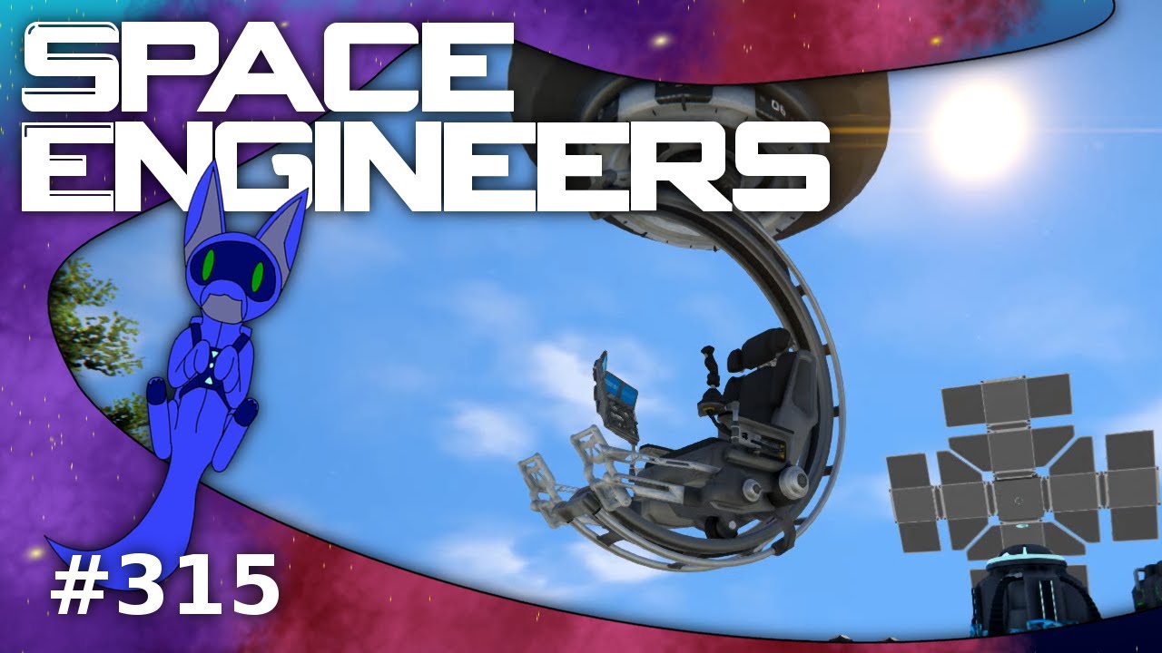 [Mod Review] Space Engineers #315 - Ceiling Mount Flight Seat - YouTube
