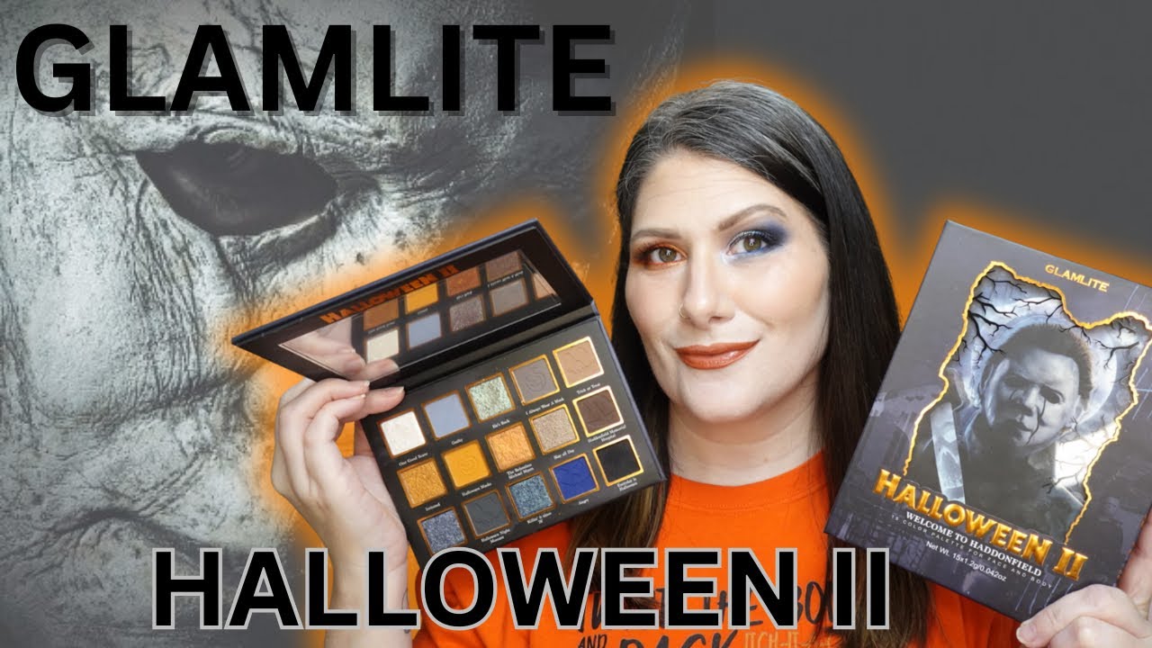 GLAMLITE X HALLOWEEN II | EYESHADOW PALETTE & HIGHLIGHTER - YouTube