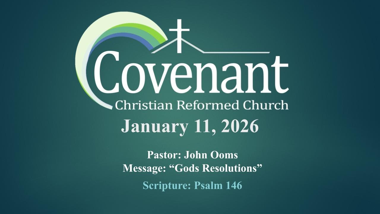 January 11, 2026 - Pastor John Ooms - YouTube
