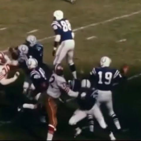 1969-10-26 San Francisco 49ers @ Baltimore Colts (Tom Matte 11-yard TD ...