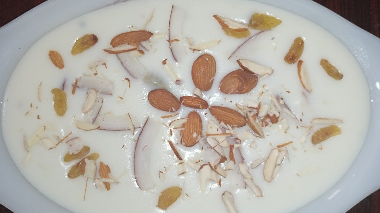 Firni recipe | Easy Firni or Phirni recipe| Sweet dish recipe - YouTube