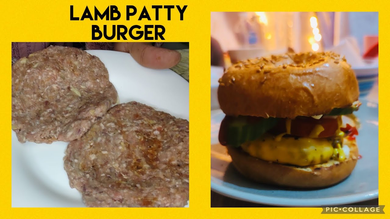 Lamb burger | lamb patty burger | Ramadan special | #iftar #preparation ...