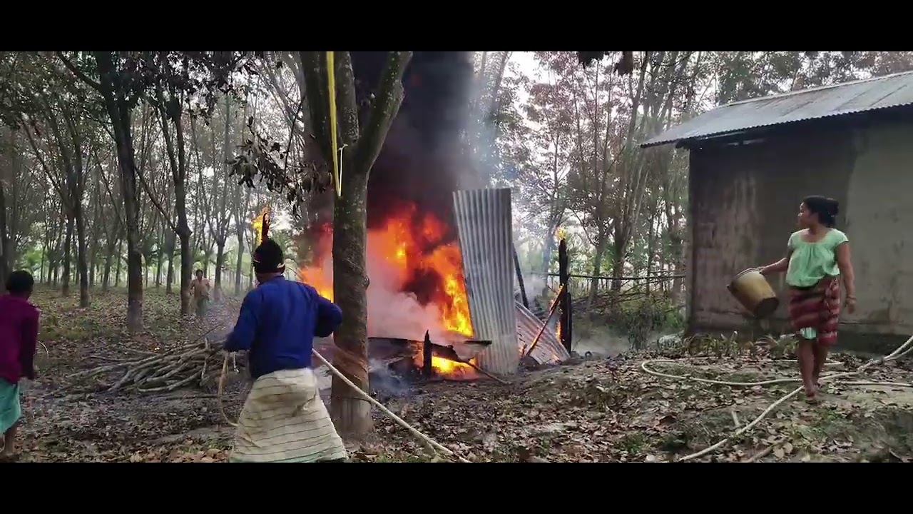 Robert factory burn accidently 200kg - YouTube