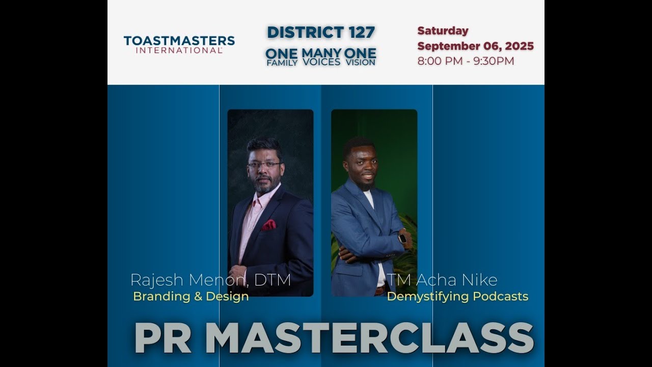 PR MasterClass On Branding & Design, Demystifying Podcasts - YouTube