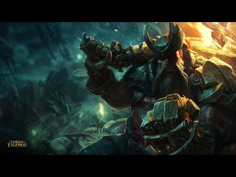Gangplank doing toplane things while a Lulu is totally clueless with Back in Black by AC/DC