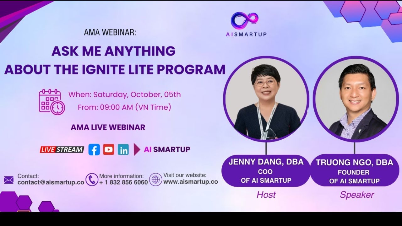 AMA Live Webinar: Ignite Lite Program - YouTube