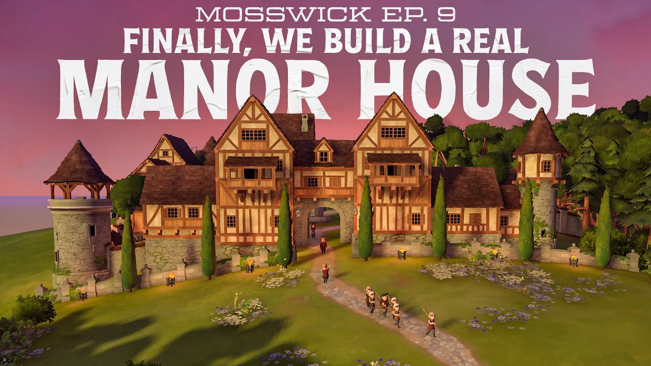 My Manor House Upgrade Went Better Than Expected! [Ep 9] Foundation 1.0 ...