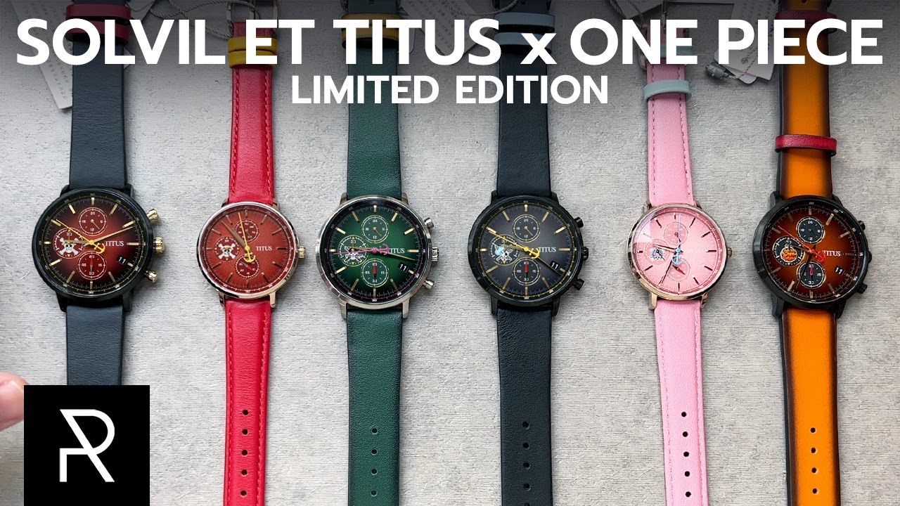 ของมันต้องมีทั้งเซ็ท! Solvil et Titus x One Piece Limited Edition ...