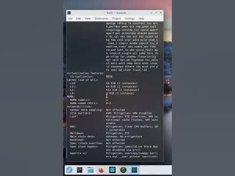 Get CPU Details in Linux Command Line Processor information #linux #commandline - YouTube