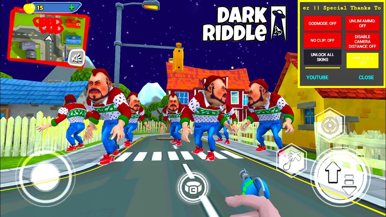 Dark Riddle Mod Menu ( MOD 99999 DEER SWEATER Neighbor ) Dark Riddle ...