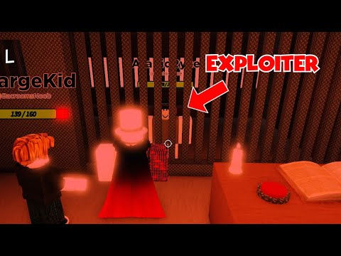 when you jail an exploiter/hacker in slap royale - YouTube