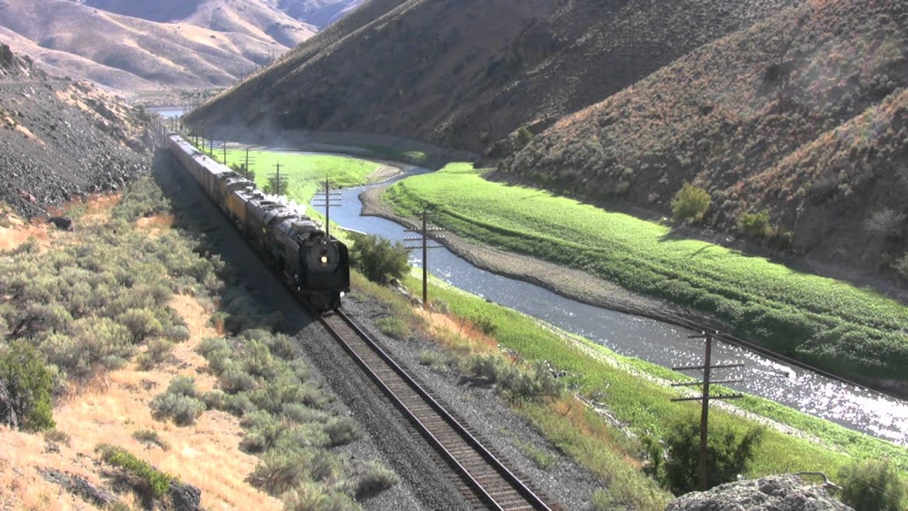 UP844 West - Huntington, OR - YouTube