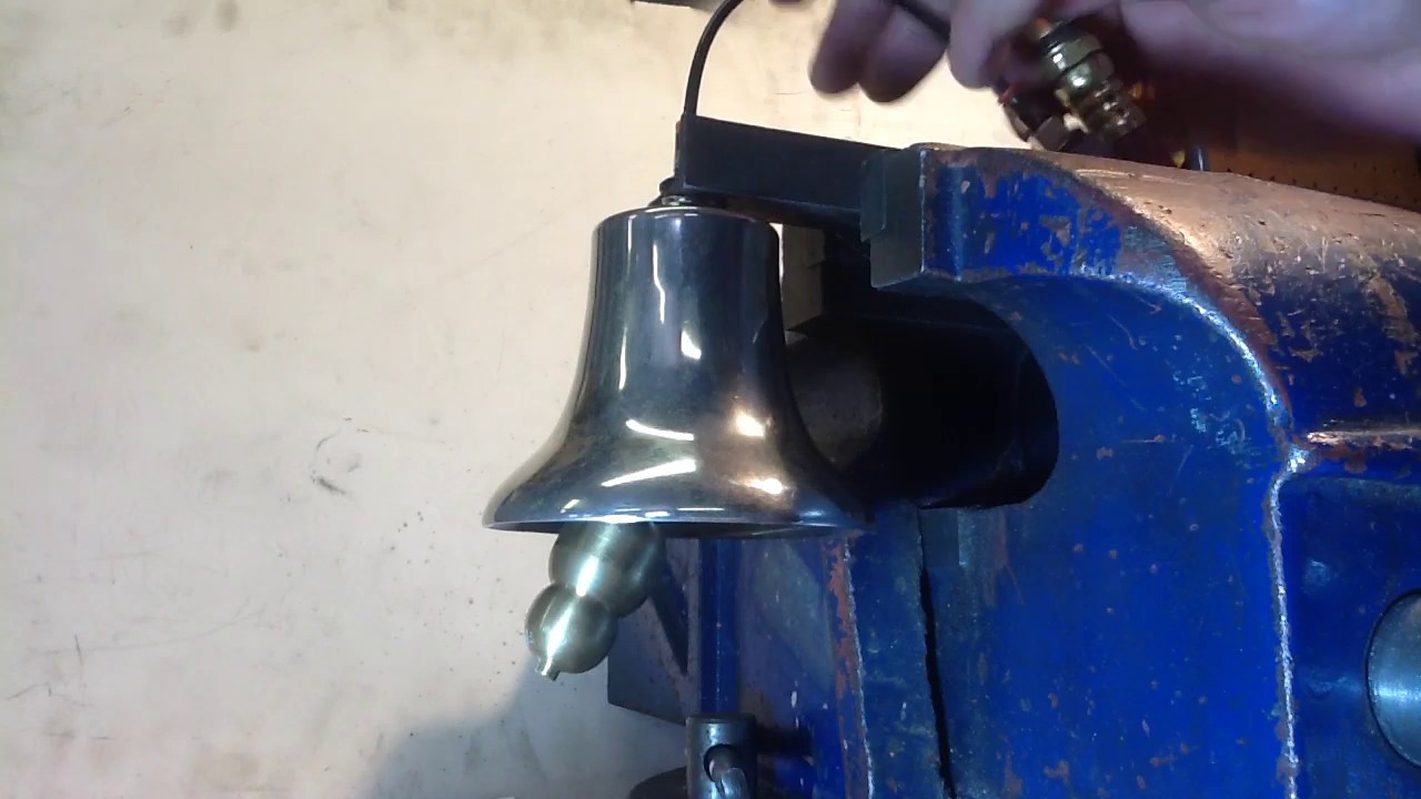 Bell Ringer Pneumatic small scale - YouTube