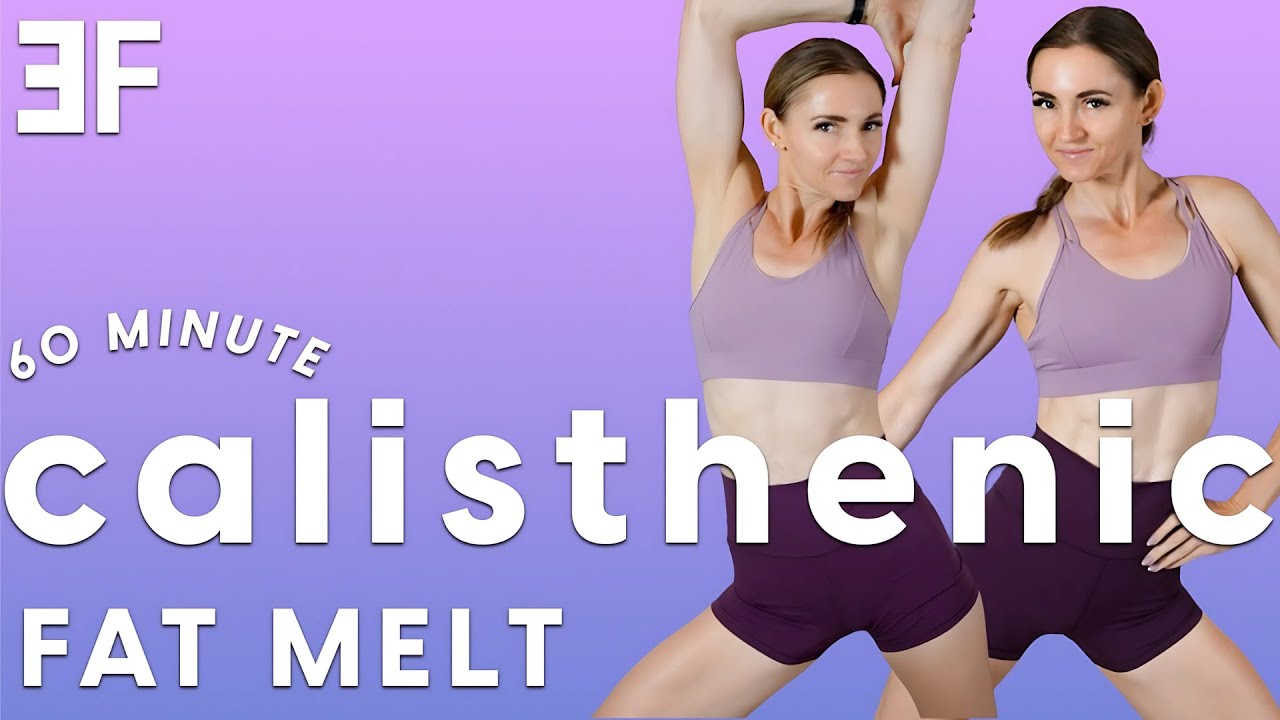 1 HOUR FULL BODY WORKOUT at HOME - Calisthenics + Cardio | NO EQUIPMENT ...