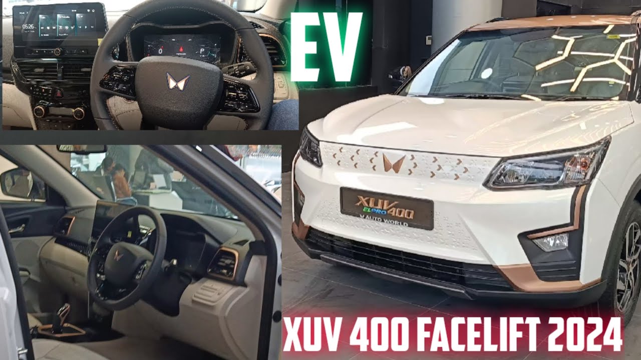 xuv 400 new model #xuv #xuv400 #facelift #viral #cars #shorts # ...