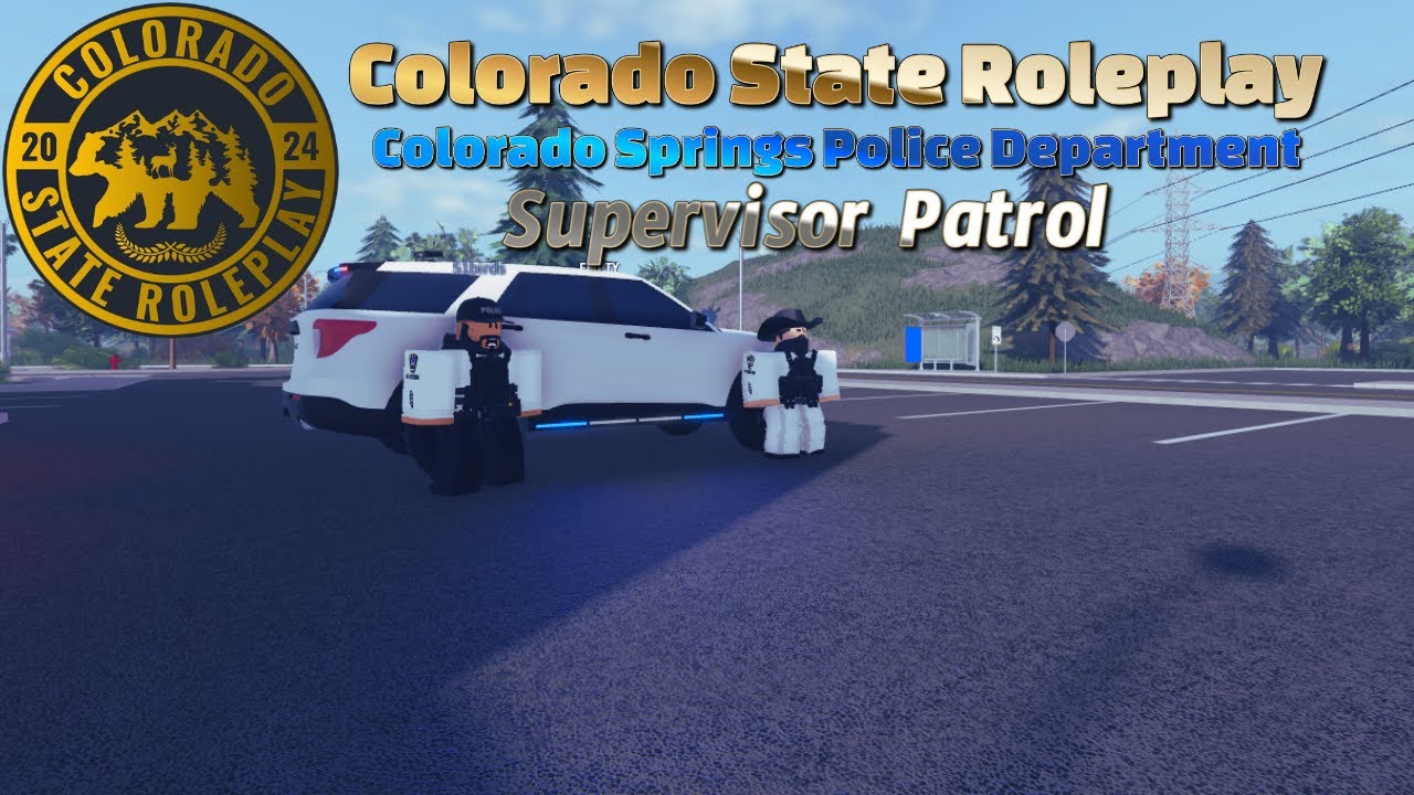 Colorado Springs Police Department Supervisor Patrol. | Colorado State ...