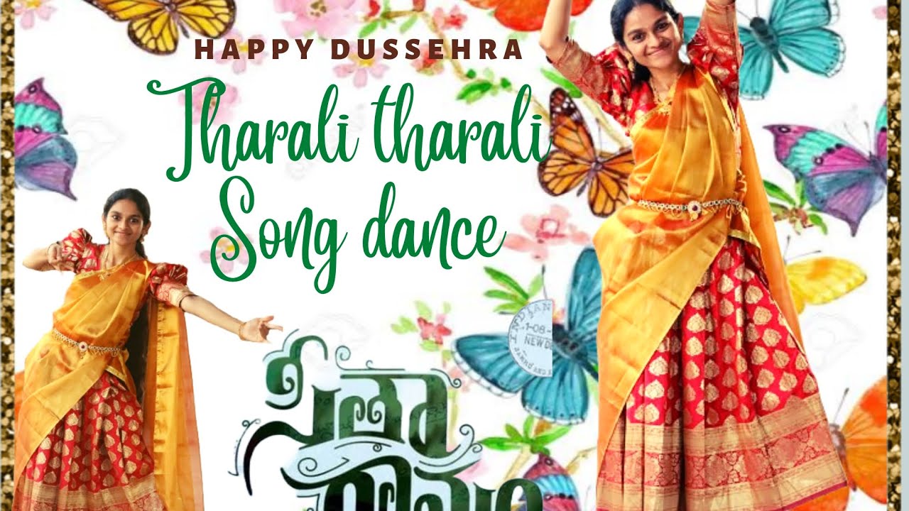 Tharali Tharali song dance#sitaramam #dulquersalmaan #mrunalthakur ...