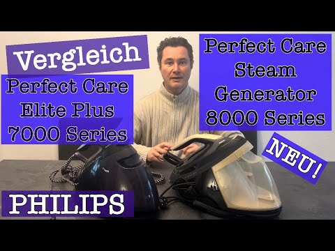 Vergleich Philips Perfect Care Elite Plus 7000 Series vs. Perfect Care Steam Generator 8000 Series