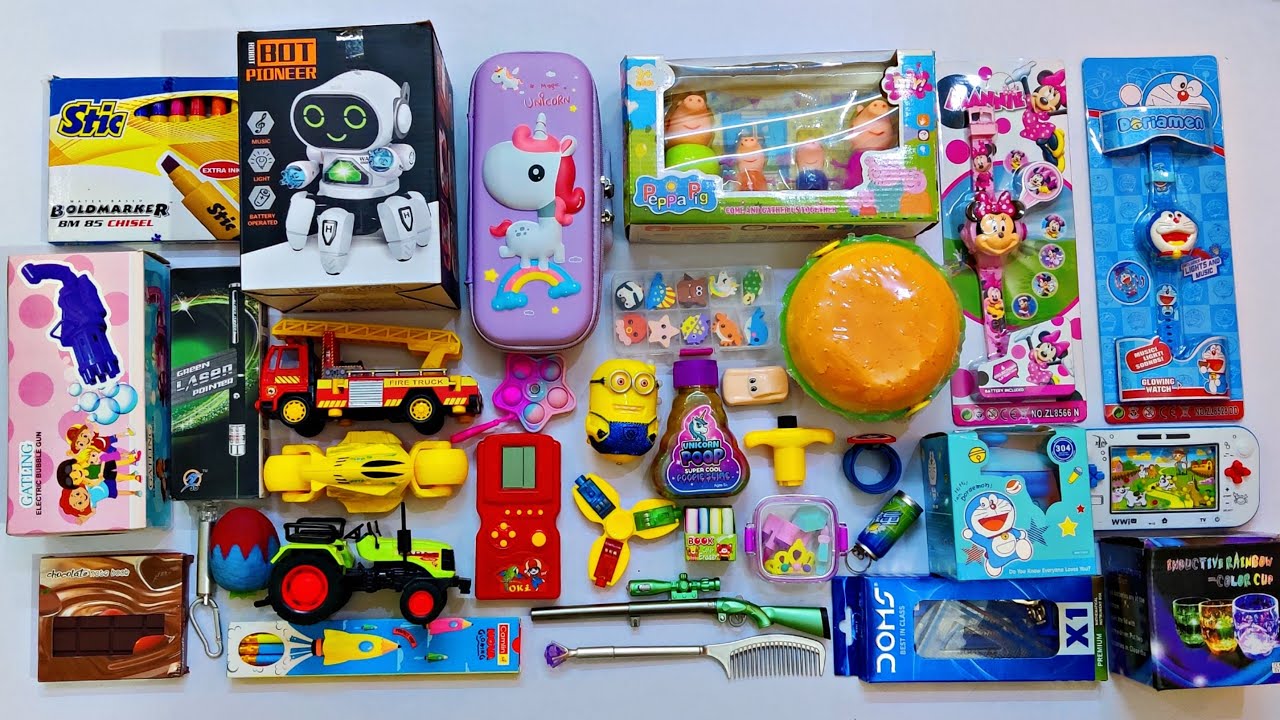 Ultimate Collection of toys - Unicorn Slime, Doraemon Watch, Doms ...