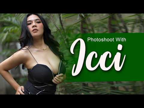 Photoshoot with ICi alias BULURAH siapa yang gak tau dia kerenn bersetdress