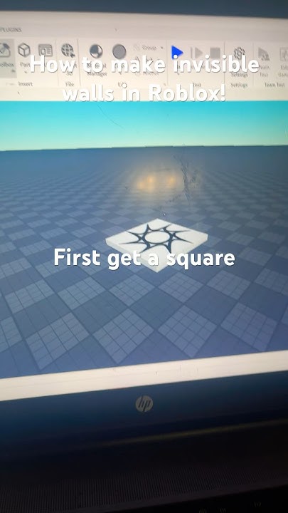 How to make an invisible wall in Roblox studio - YouTube