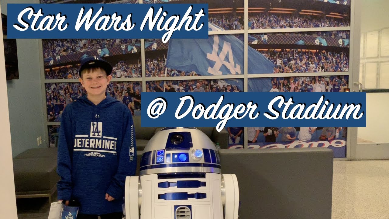 Star Wars Night at Dodger Stadium. - YouTube