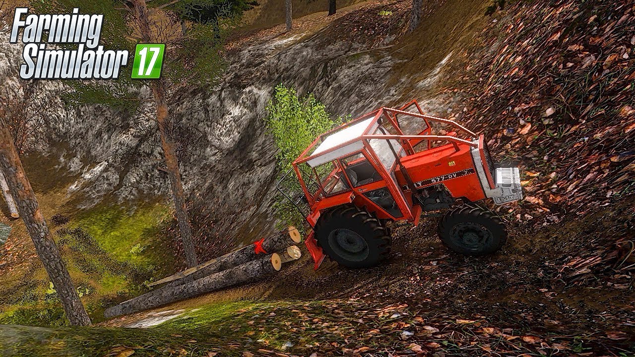 Winching timber | UTH 17 Forestry | Farming Simulator 2017 | Episode 19 ...