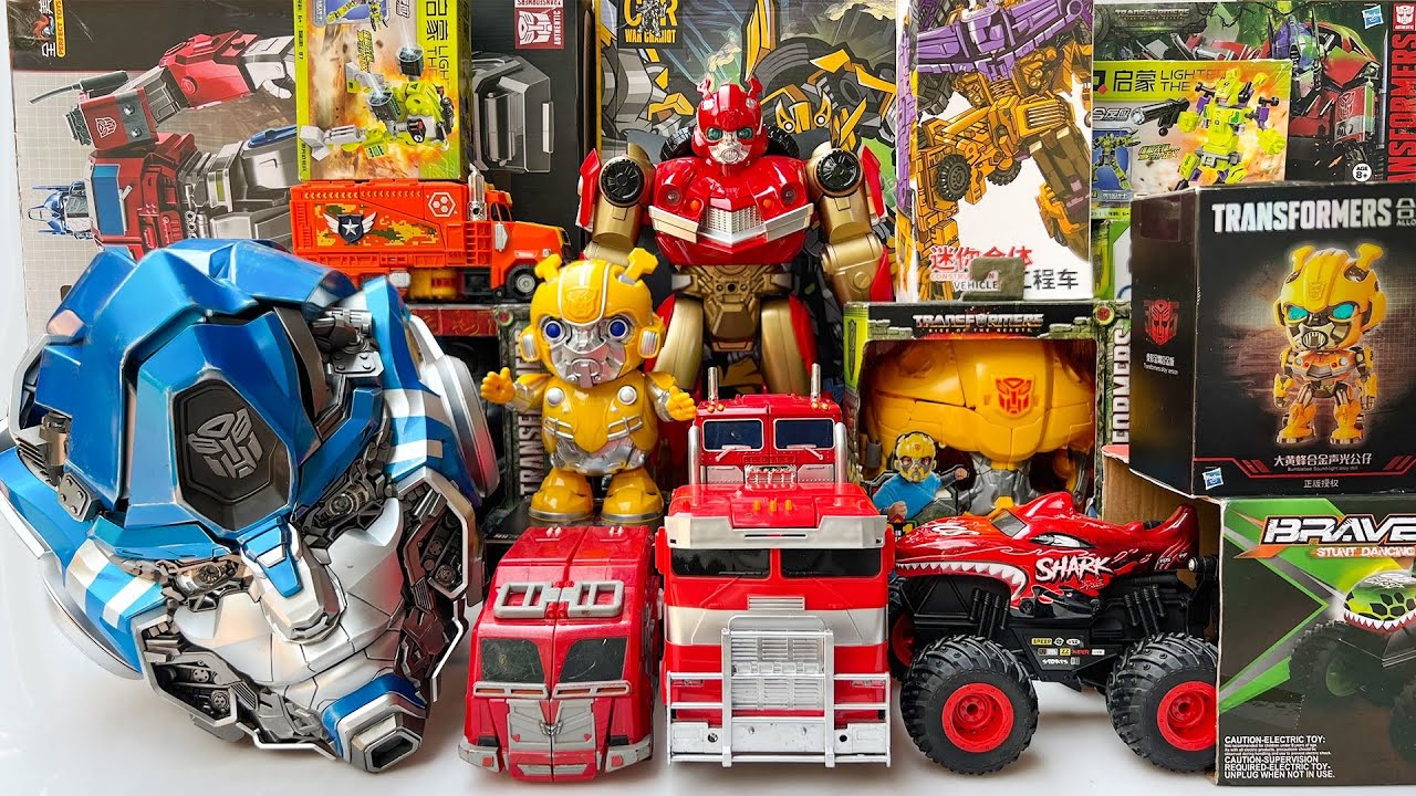 Relaxing with TRANSFORMERS Toys Unboxing Assemble - Stopmotion Rise of ...