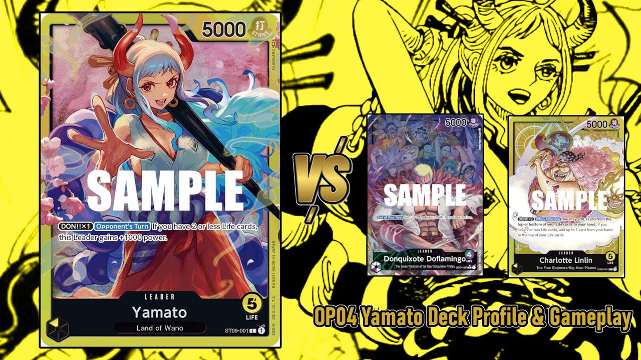 OP04 - Yamato Deck Profile & Gameplay - Does new support boost Yamato's ...