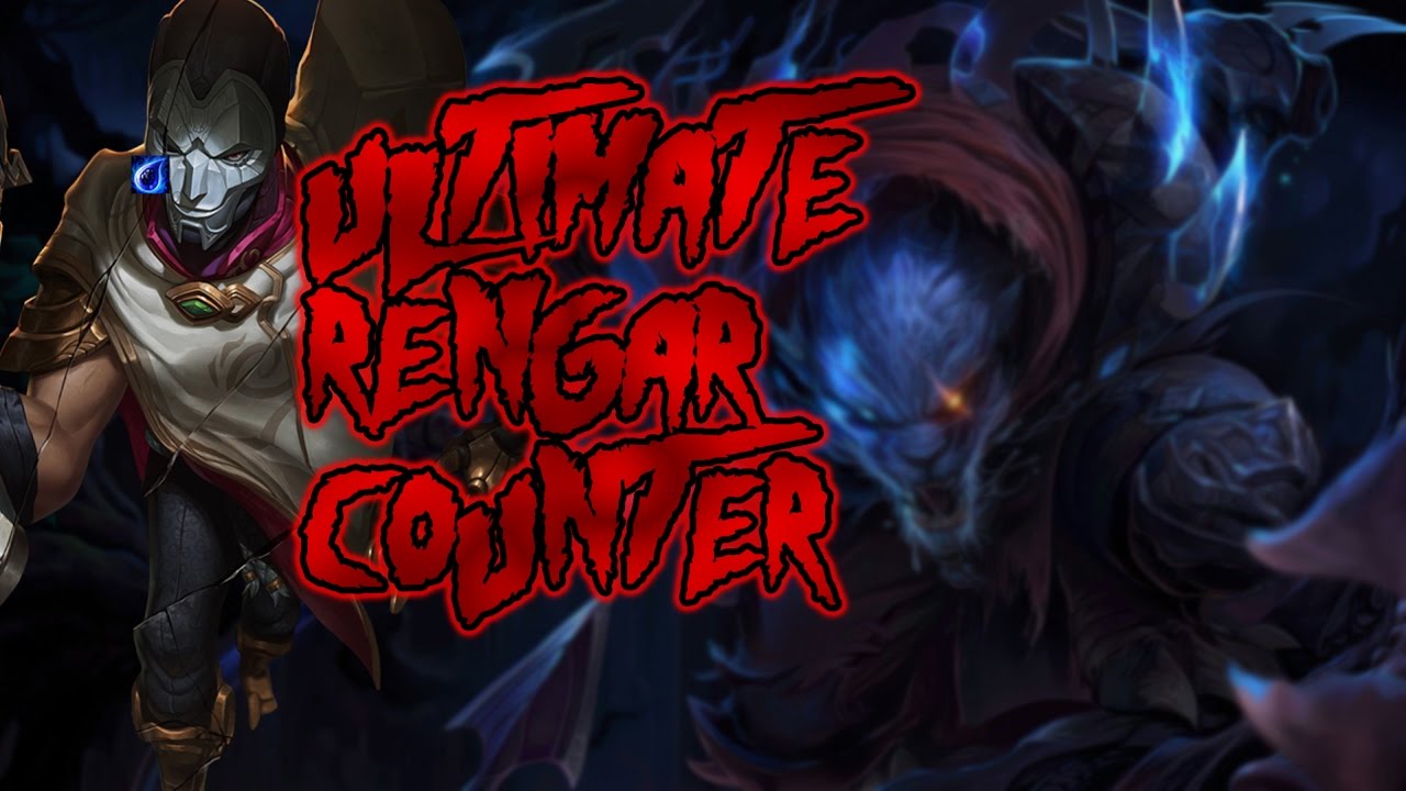 How to counter new reworked Rengar - pre season 7 - YouTube