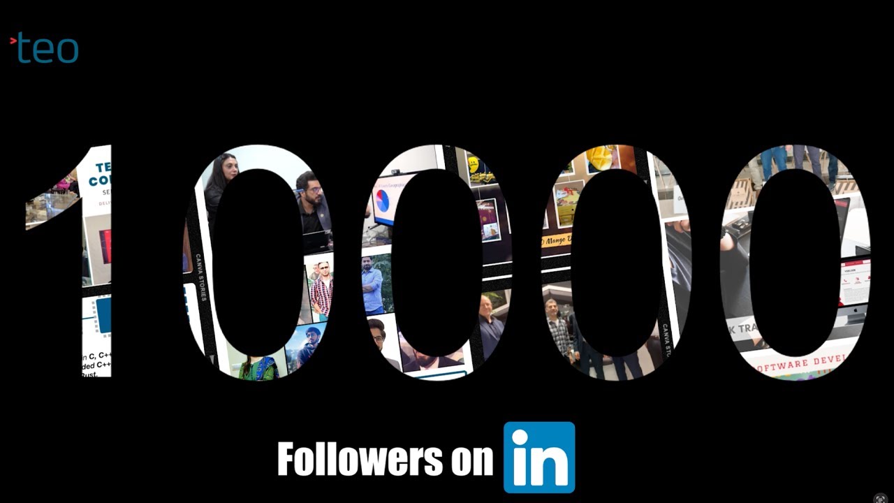 LinkedIn 10k Followers | Thank you for your Support! | TEO - YouTube