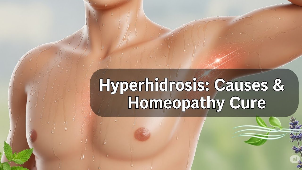 Excess sweating, HYPERHYDROSIS - YouTube