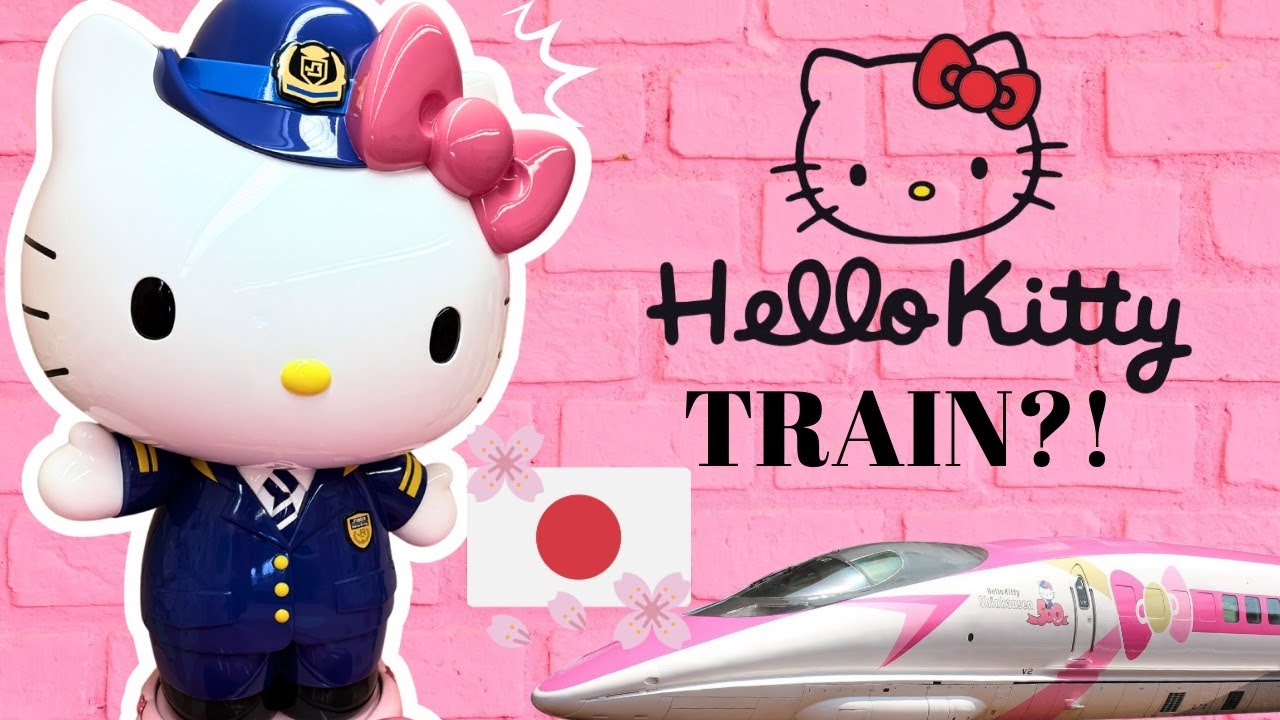 All Aboard the Cutest Train! Riding the Hello Kitty Shinkansen 🚄🎀 - YouTube