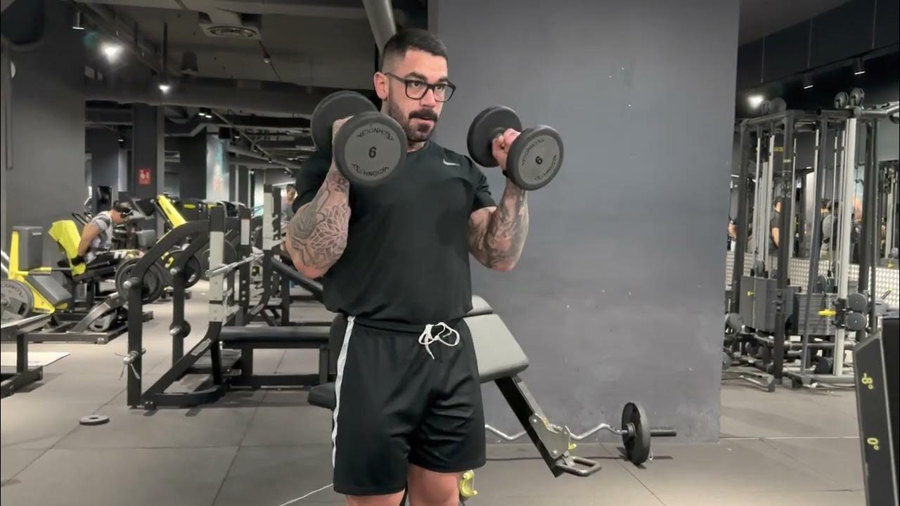 MARTILLO CON MANCUERNAS SIMULTANEO - YouTube