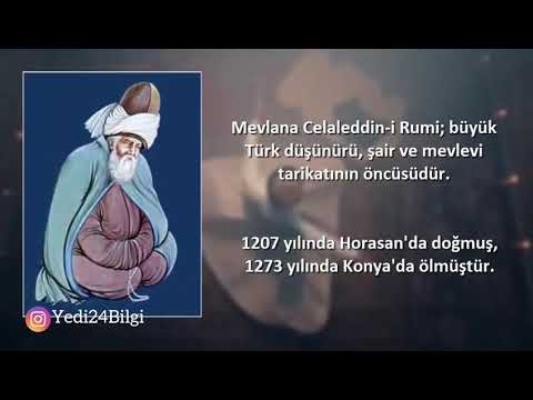 Mevlana Kimdir? 1 Dakikada Öğrenin.