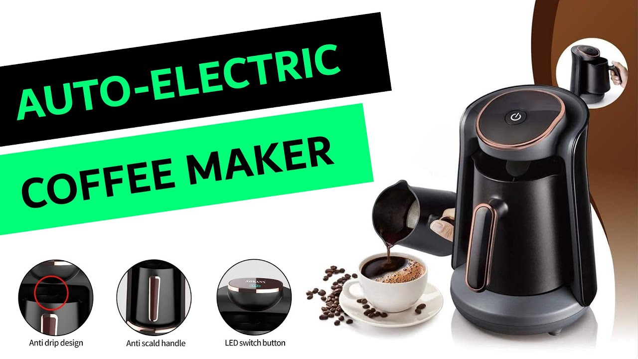 Automatic Electric Coffee Maker l Perfect Coffee Every Time - YouTube