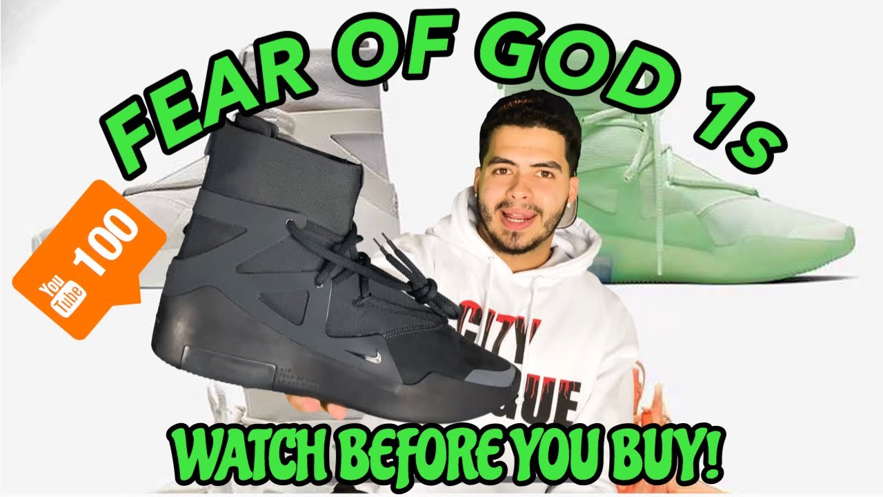 Fear Of GOD 1s Triple Black | BEST UNBOXING EVER? WATCH BEFORE YOU BUY ...