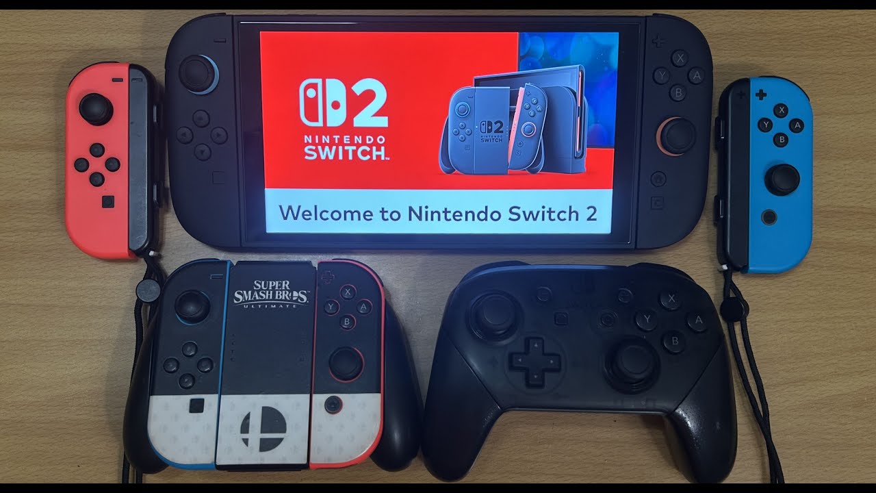 Nintendo Switch Controllers on Nintendo Switch 2 - Does It Work? - YouTube