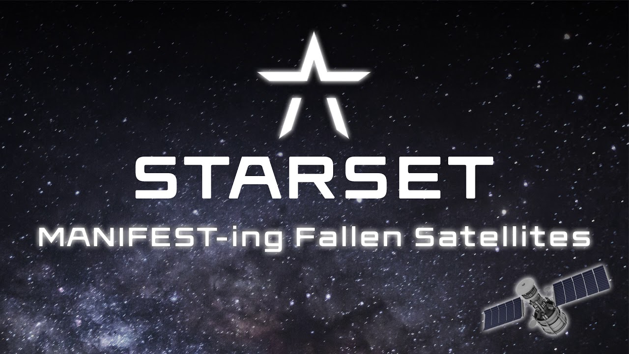 STARSET - MANIFESTING FALLEN SATELLITES - YouTube
