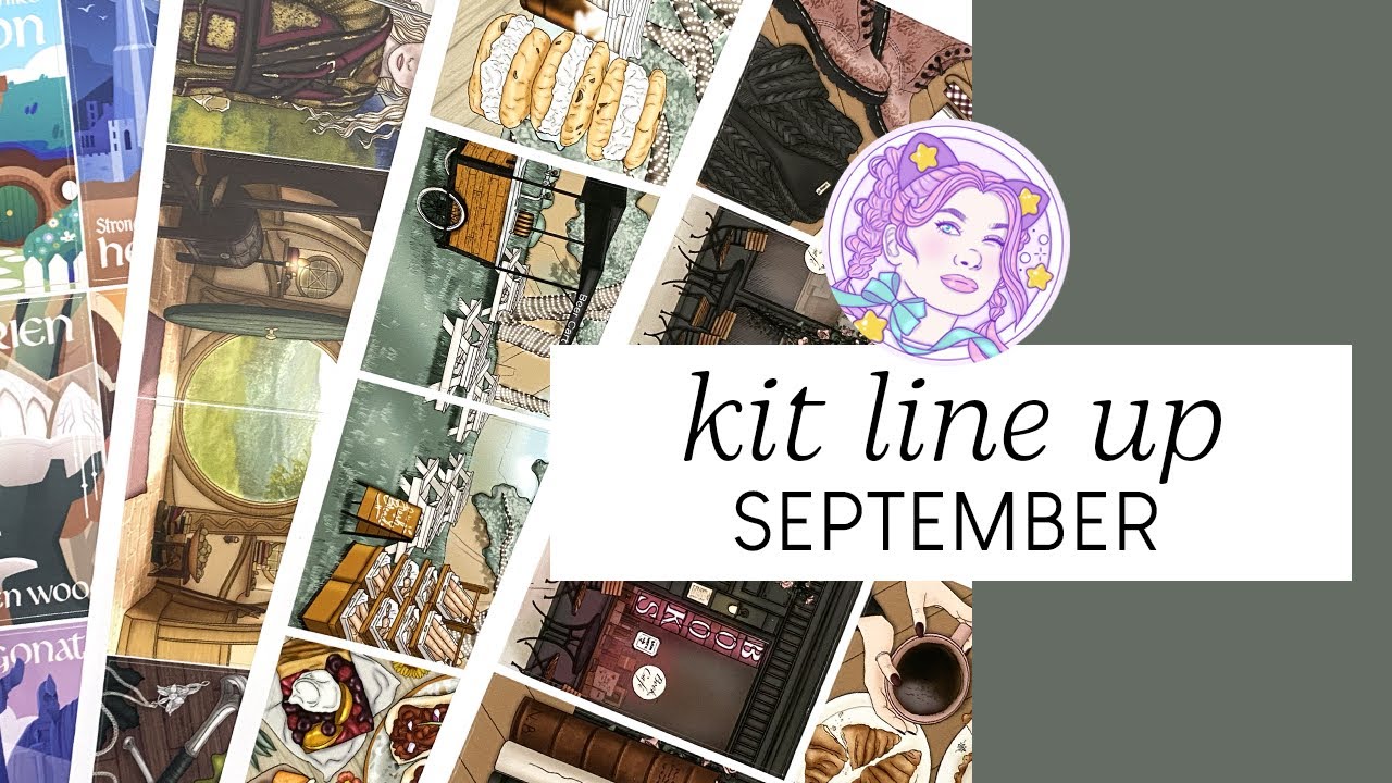 Planner Sticker Kit Line Up ☆ September - YouTube