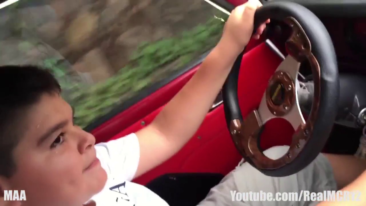 9 Year Old Kid driving. UPDATE - YouTube