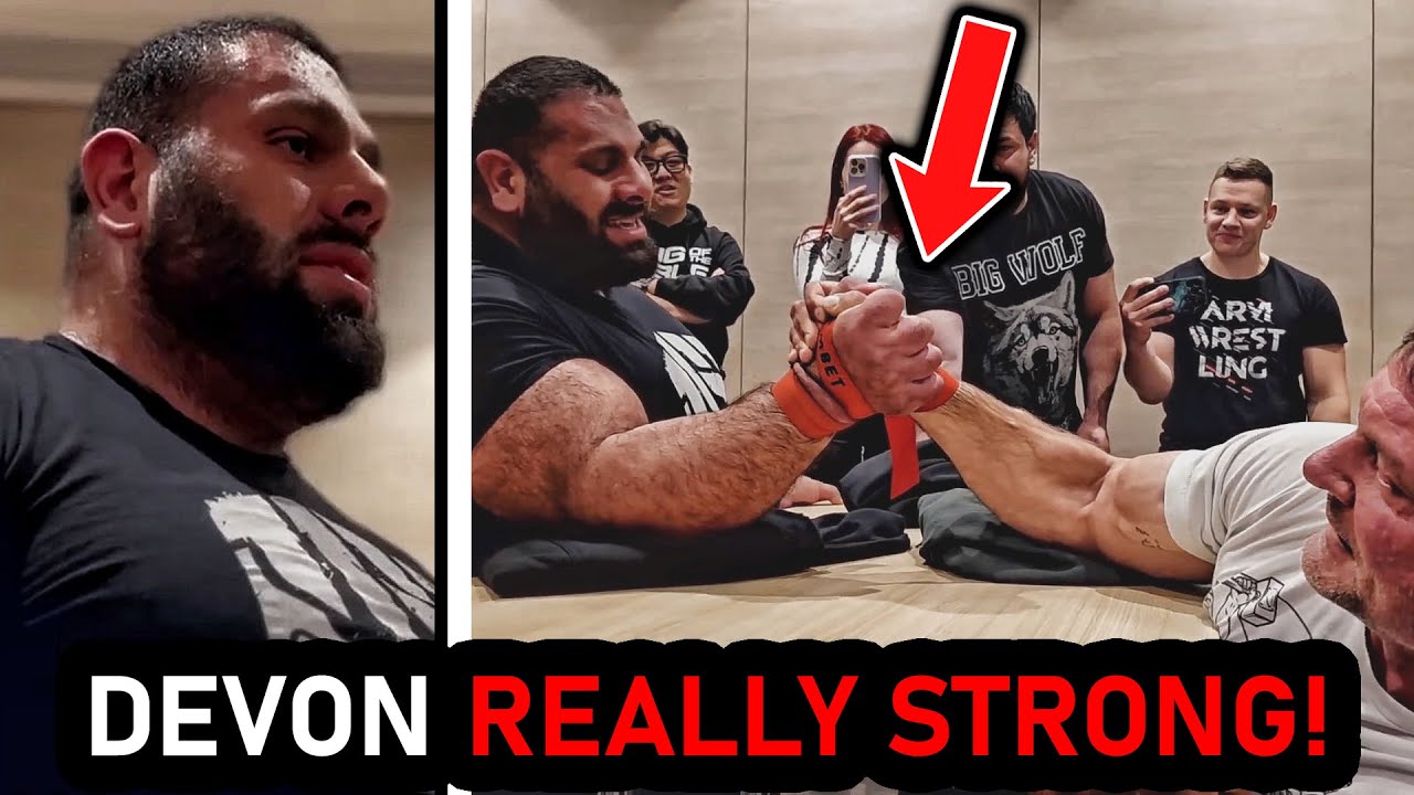 DEVON'S NEW STRENGTH IMPRESSED LEVAN! - YouTube