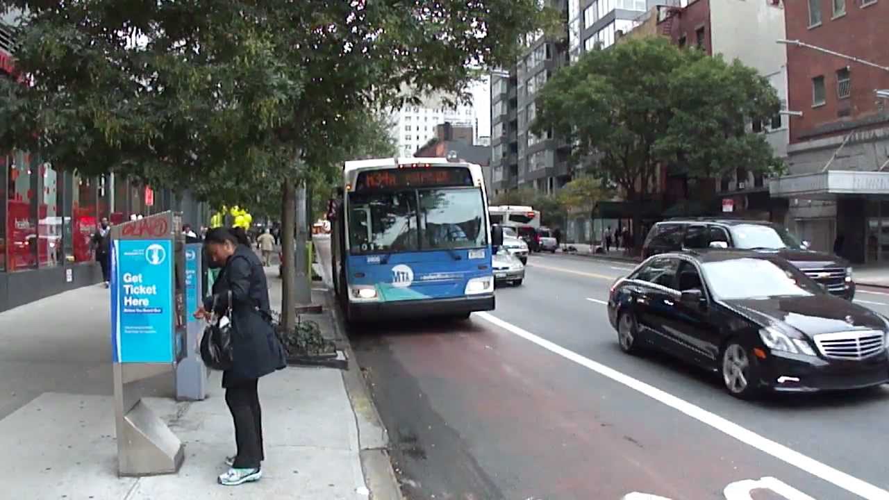 MTA NYCT Bus Orion VII HEV #3800 M34A +Select Bus Service+ departing ...