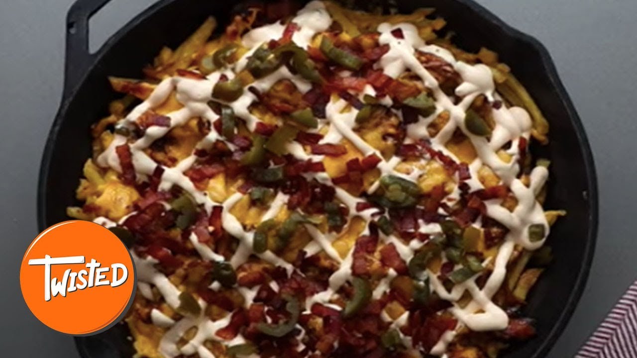 BBQ Chicken Ranch Loaded Fries Recipe | Twisted - YouTube