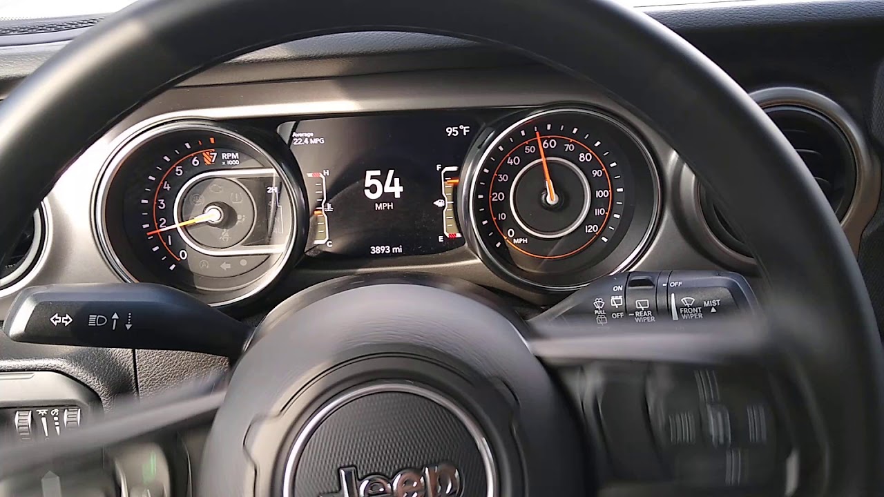 Wrangler JL (2019) WANDERING STEERING - YouTube