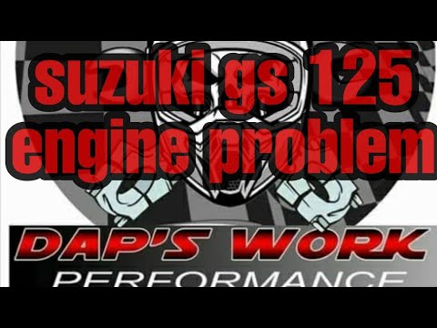 suzuki gs 125 engine works - YouTube